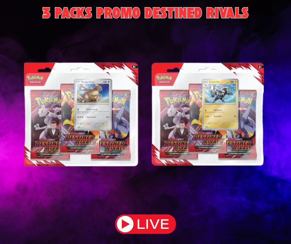 3 PACKS + PROMO DESTINED RIVALS – CF31