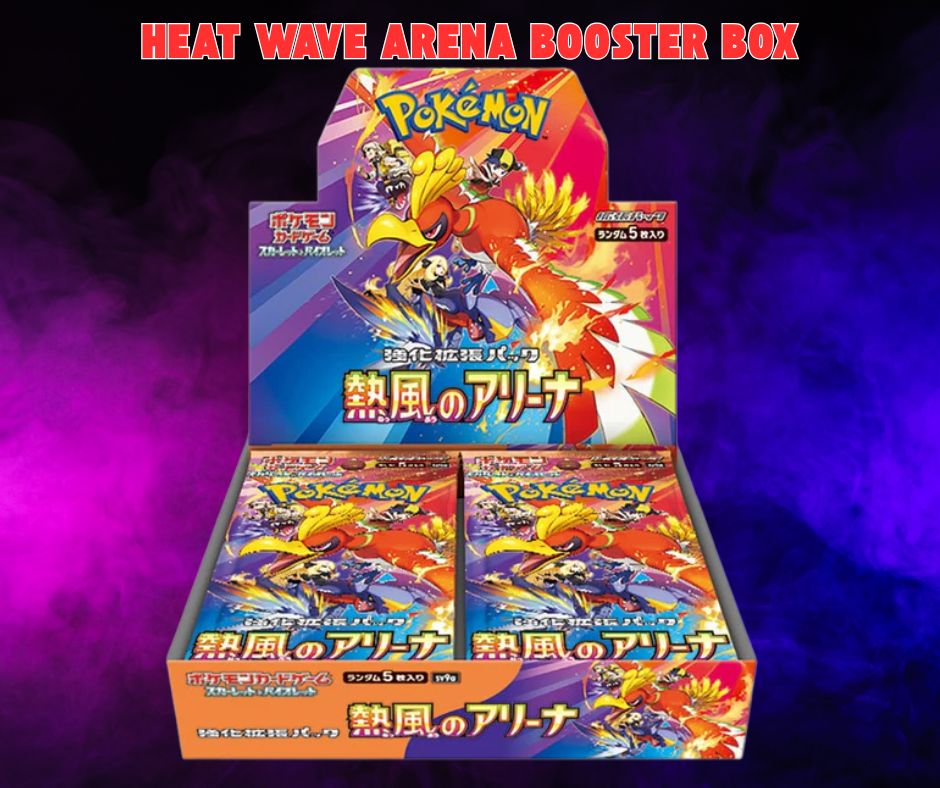 POKEMON HEAT WAVE ARENA BOOSTER BOX ( JAPANESE ) – CF31
