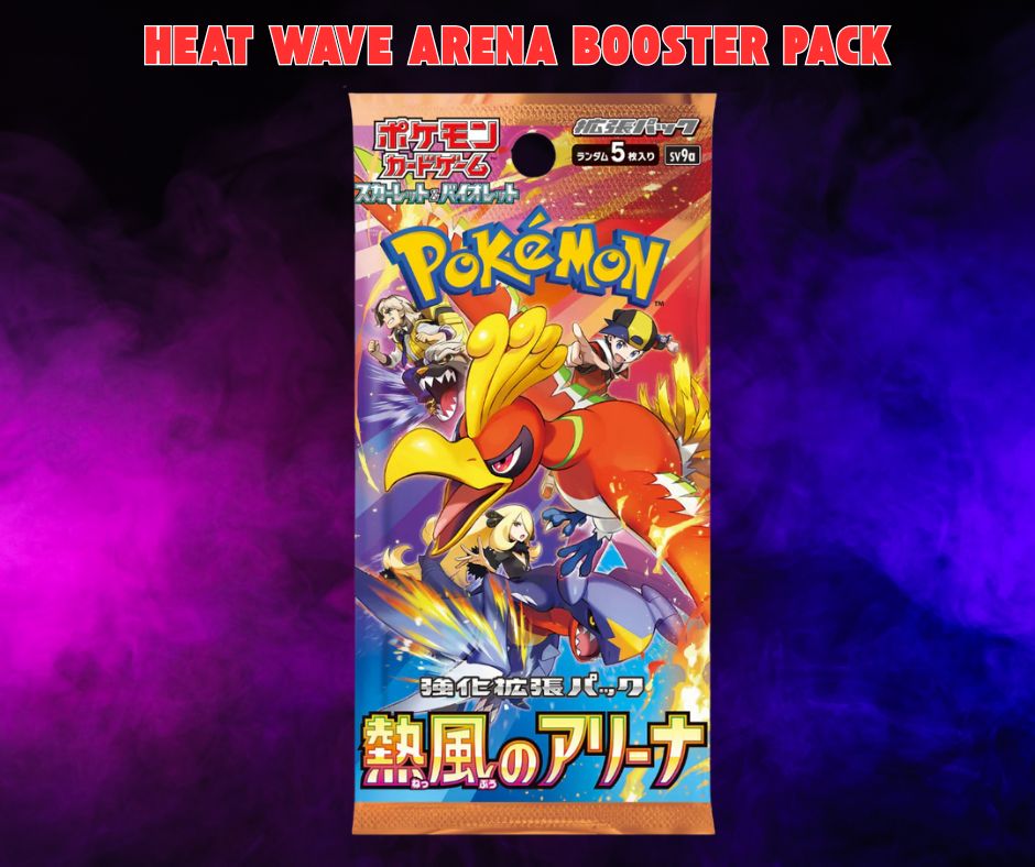 POKEMON HEAT WAVE ARENA BOOSTER PACK ( JAPANESE ) – CF31