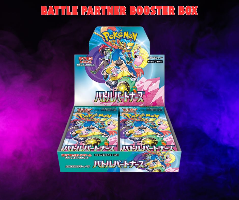 POKEMON BATTLE PARTNER BOOSTER BOX ( JAPANESE ) – CF31