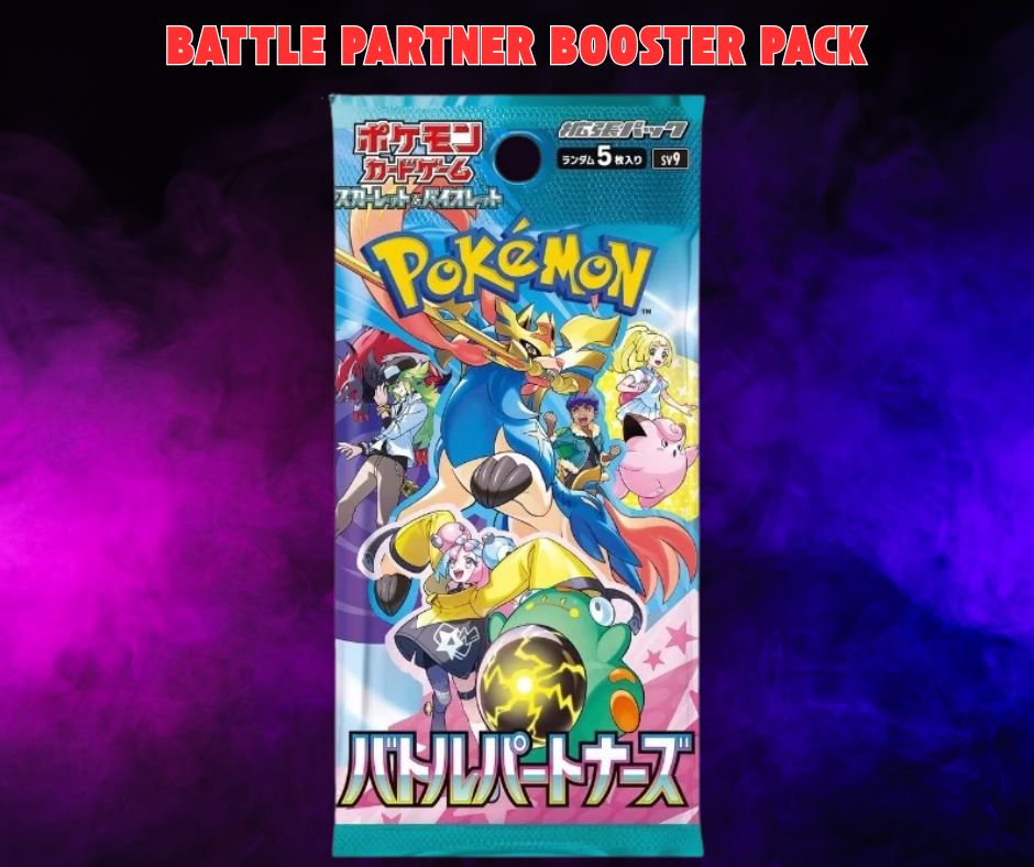 POKEMON BATTLE PARTNER BOOSTER PACK ( JAPANESE ) – CF31
