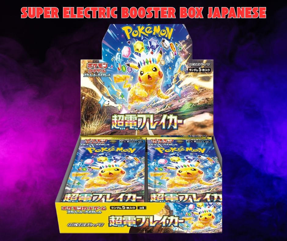 POKEMON SUPER ELECTRIC BREAKER BOX JAPONNAIS – CF31